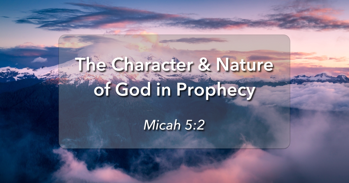 Glencairn Baptist Church – The Character and Nature of God in Prophecy