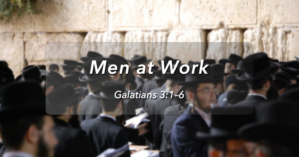 Glencairn Baptist Church – Men at Work