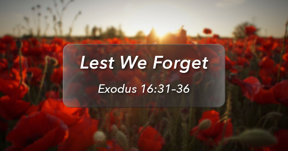 Glencairn Baptist Church – Lest We Forget