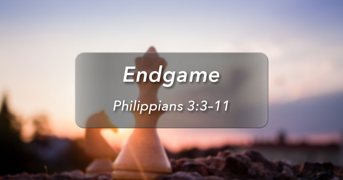 Glencairn Baptist Church – Endgame, Part 3